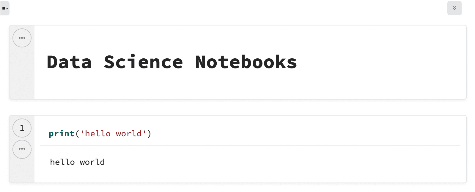 Open Source Notebooks Data Science Notebooks